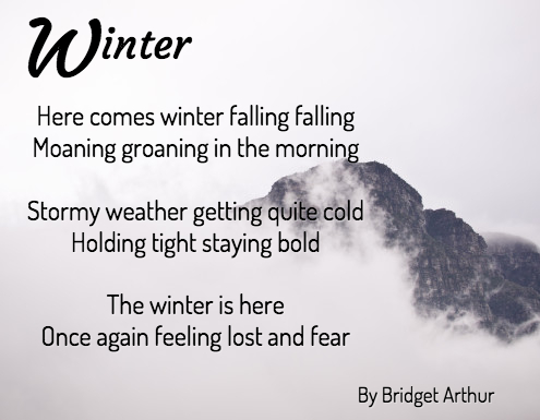 Bridgets First Poem - The Monday Morning Memo