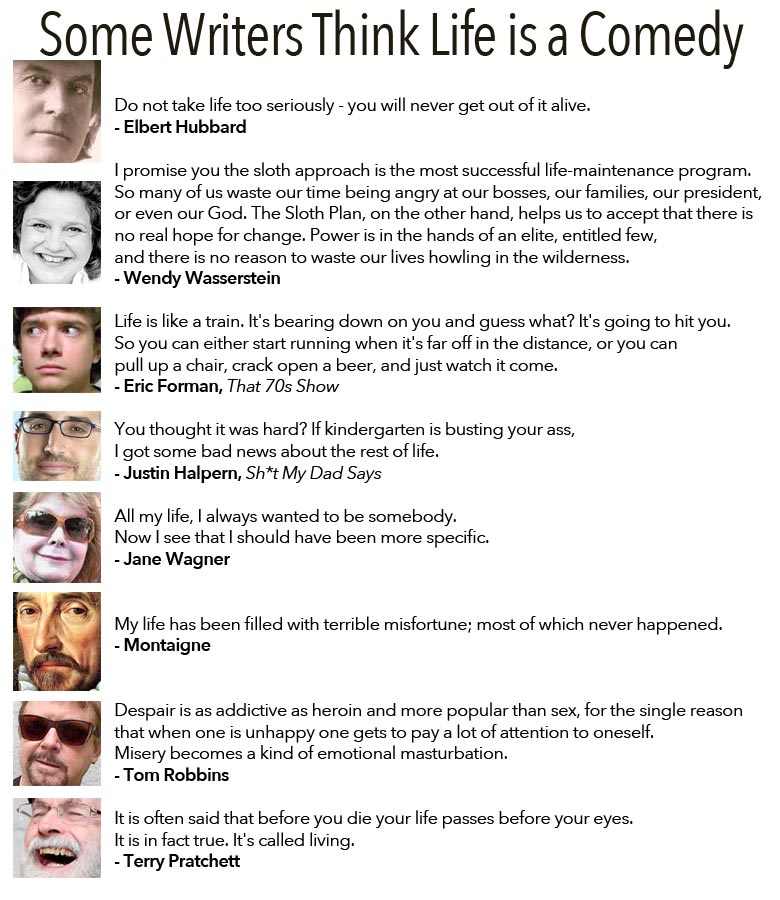 Life is a Comedy - The Monday Morning Memo