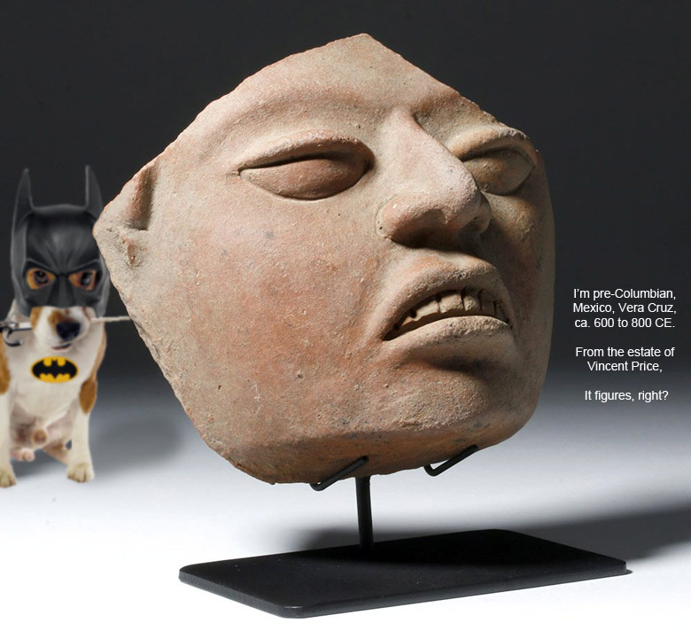 Vincent Price Mask - The Monday Morning Memo