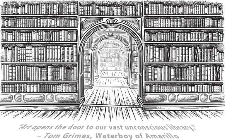 Library Sketch - The Monday Morning Memo