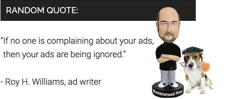 Random Quote_Roy - The Monday Morning Memo